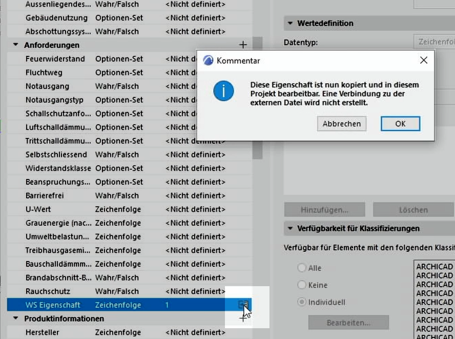 Element-Eigenschaften :: IDC